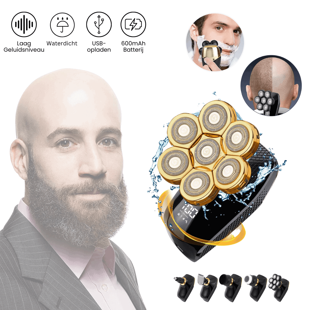 Razorsmith™ - Scheerapparaat voor Hoofd en Gezicht - Koopje.com